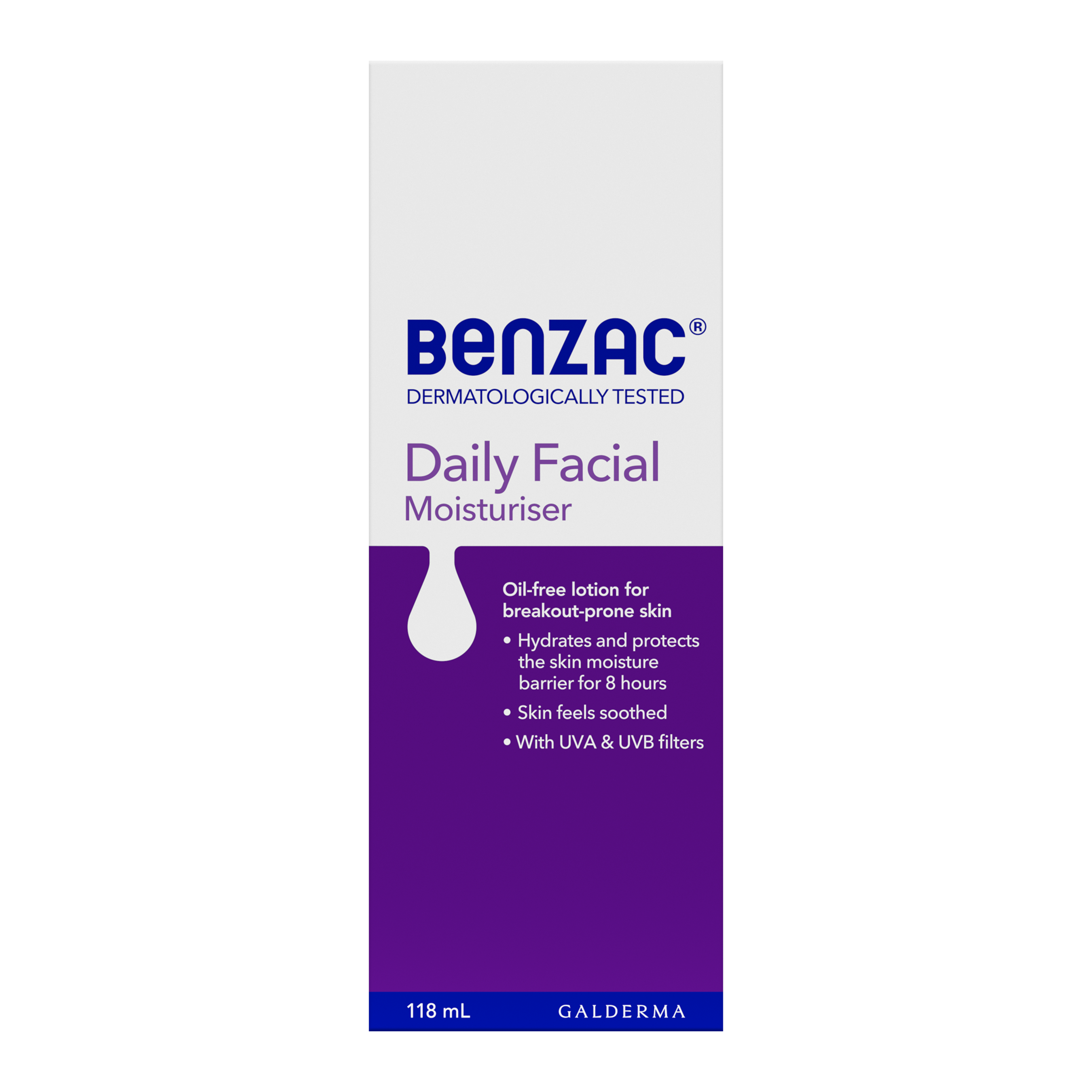 Benzac Daily Facial Moisturiser - Net Pharmacy