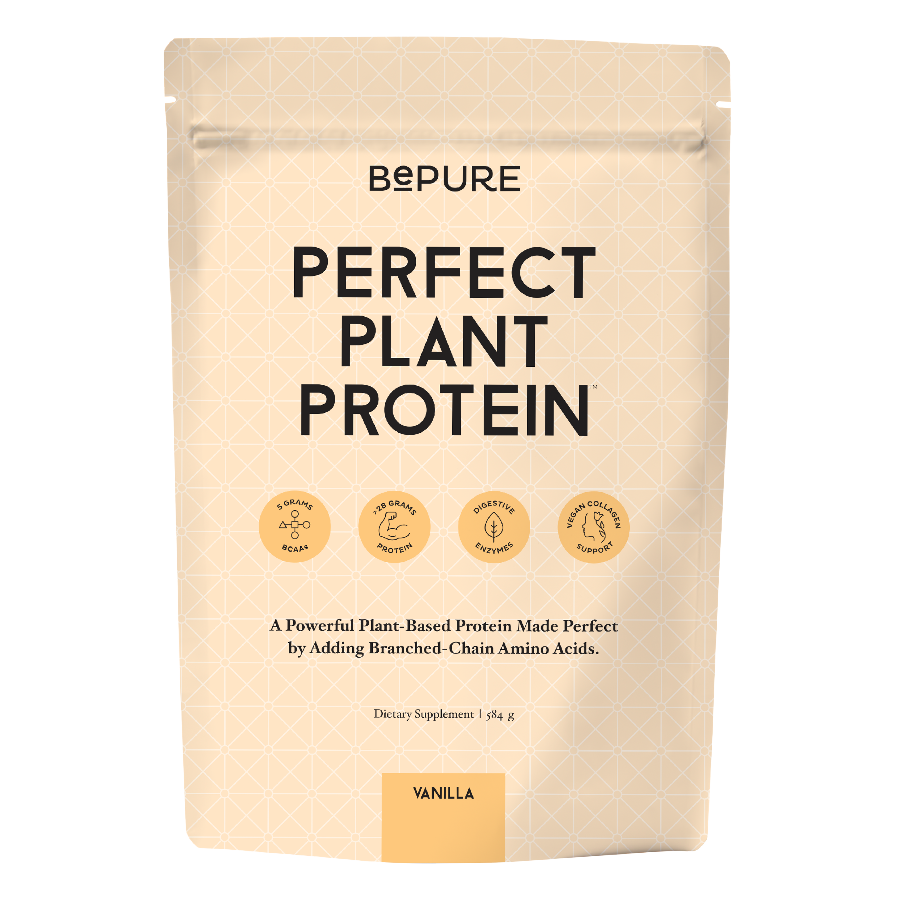 BePure Perfect Plant Protein - Vanilla Flavour - Net Pharmacy