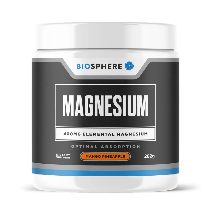 Biosphere Magnesium Powder - Mango Pineapple - Net Pharmacy