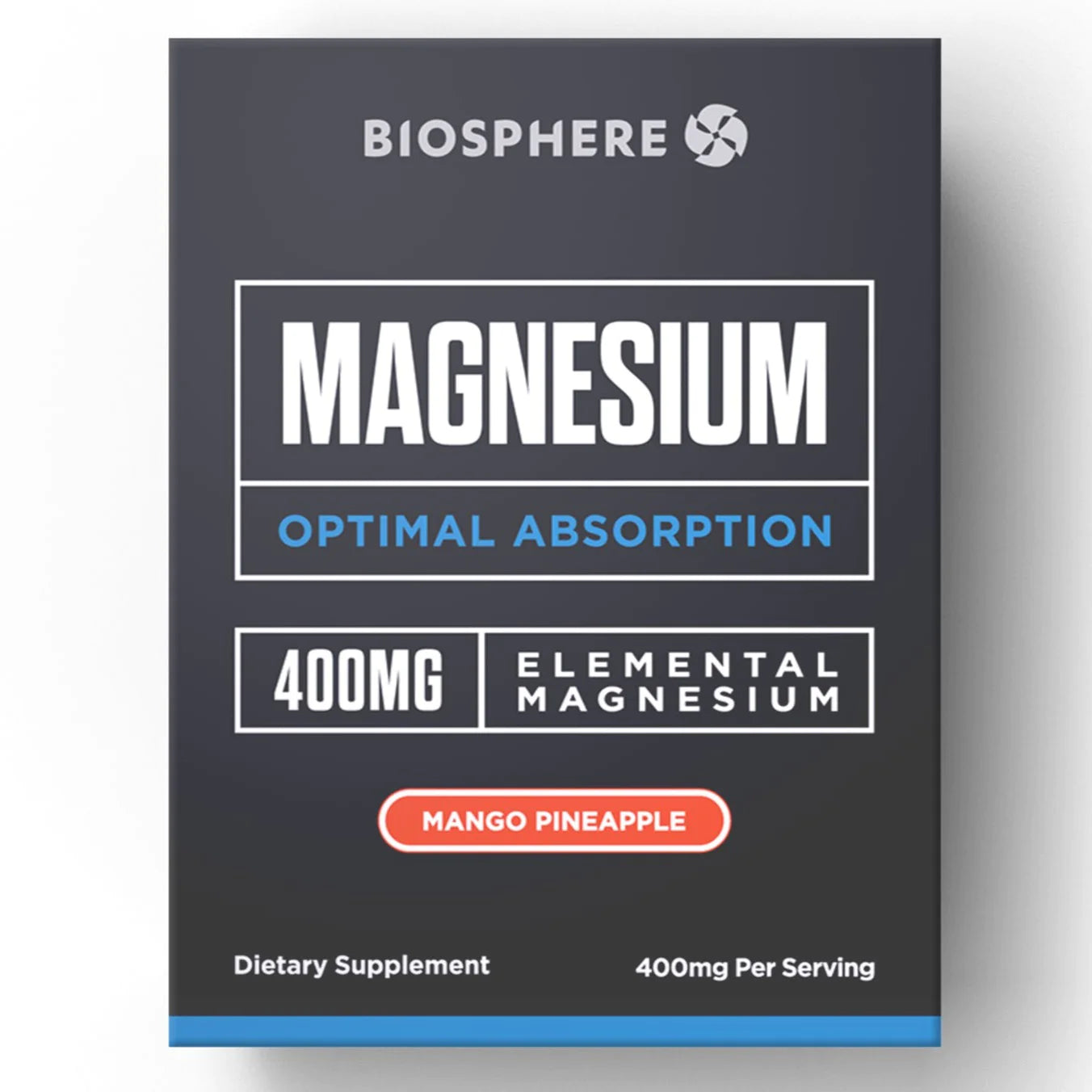 Biosphere Magnesium Powder - Mango Pineapple - Net Pharmacy