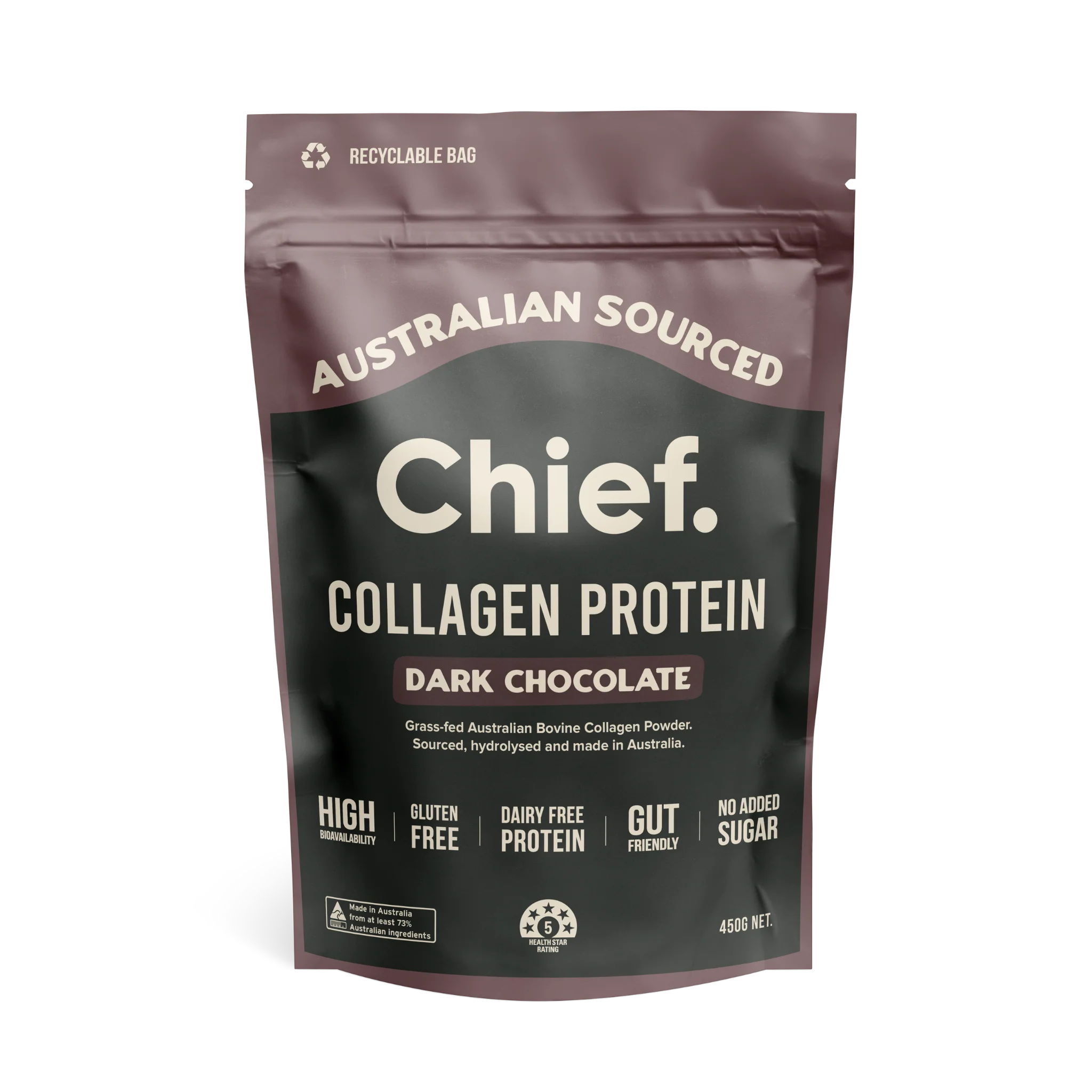 Chief Collagen Protein Powder - Dark Chocolate - Net Pharmacy