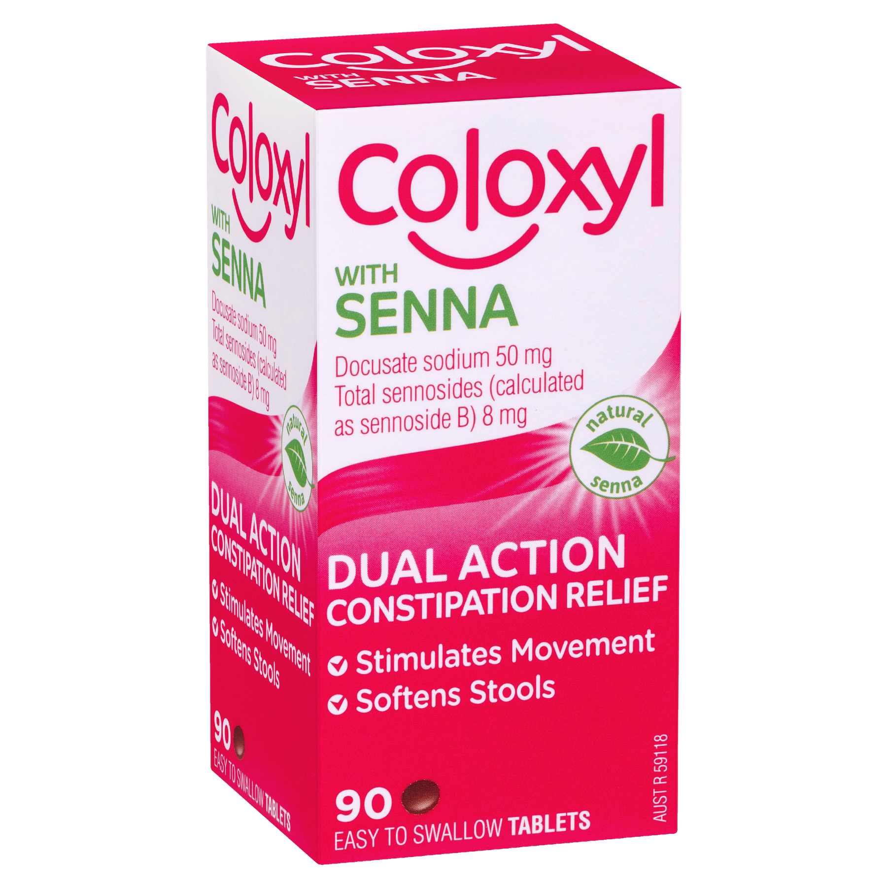 Coloxyl with Senna Dual Action Constipation Relief - Net Pharmacy