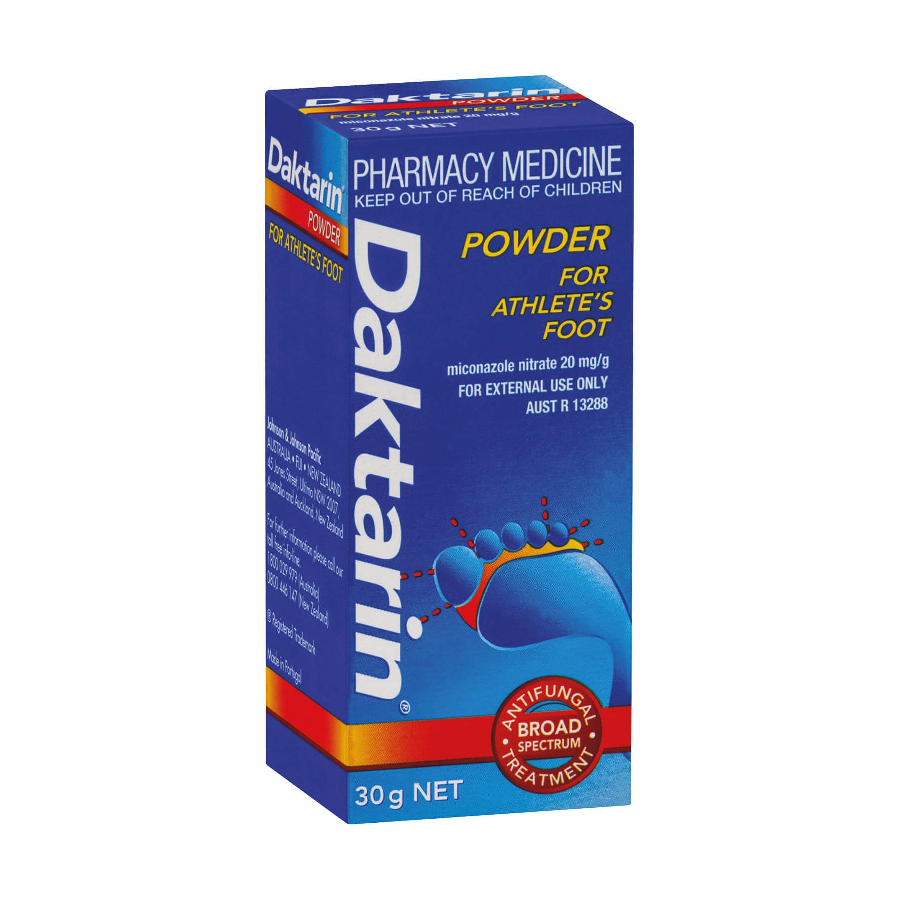 Daktarin Powder for Athlete's Foot - Net Pharmacy