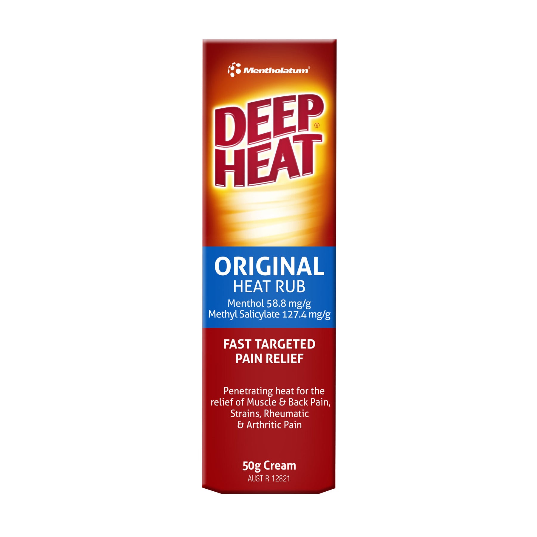 Deep Heat Original Heat Rub - Net Pharmacy