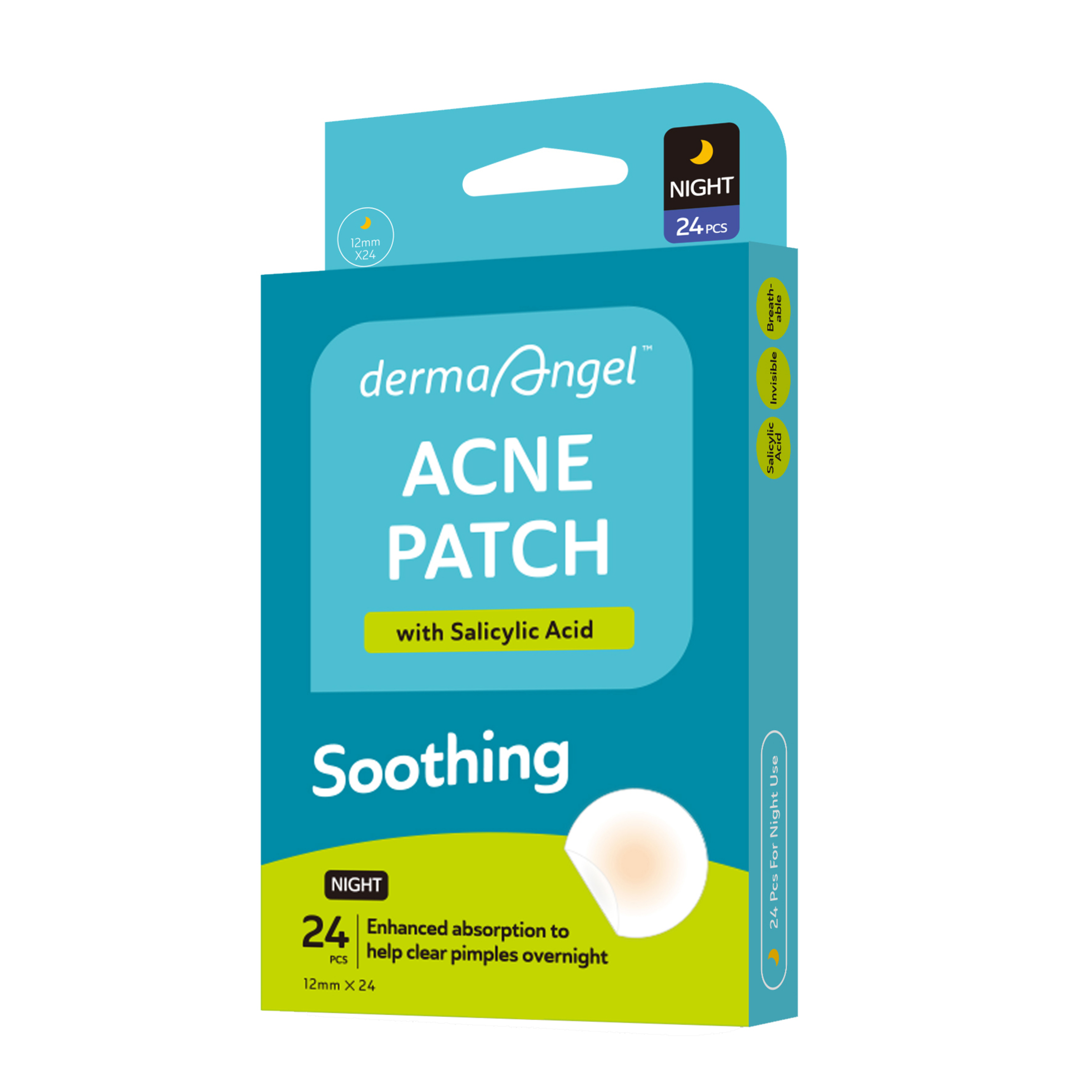 Derma Angel Acne Patch - Night - Net Pharmacy