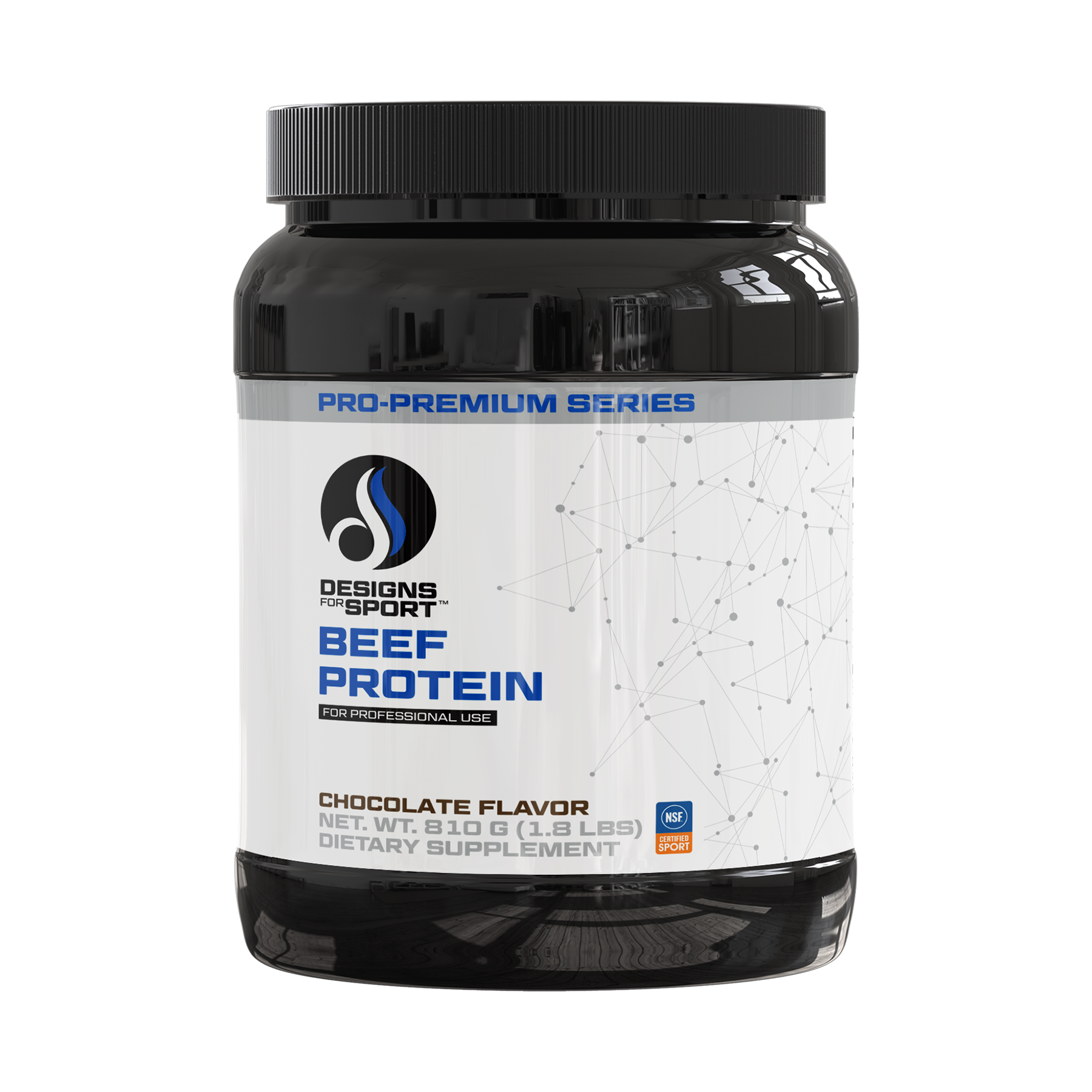 Designs for Sport Beef Protein - Chocolate Flavor - Net Pharmacy