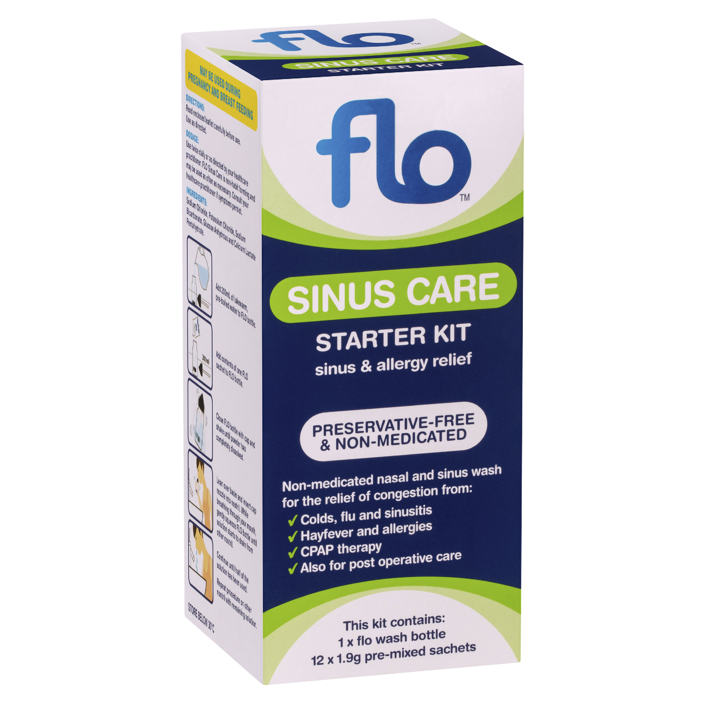 FLO Sinus Care Starter Kit - Net Pharmacy