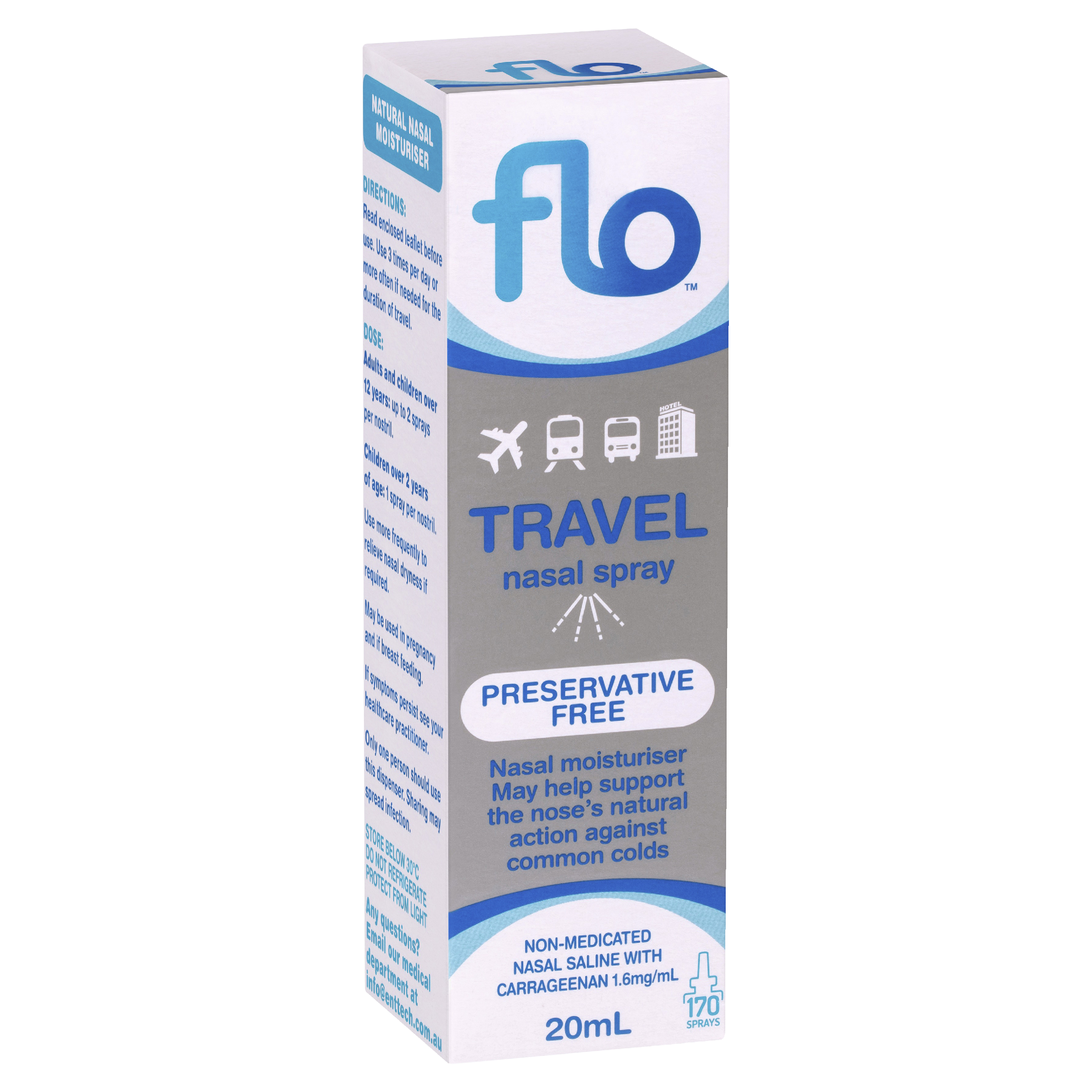 FLO Travel Nasal Spray - Net Pharmacy
