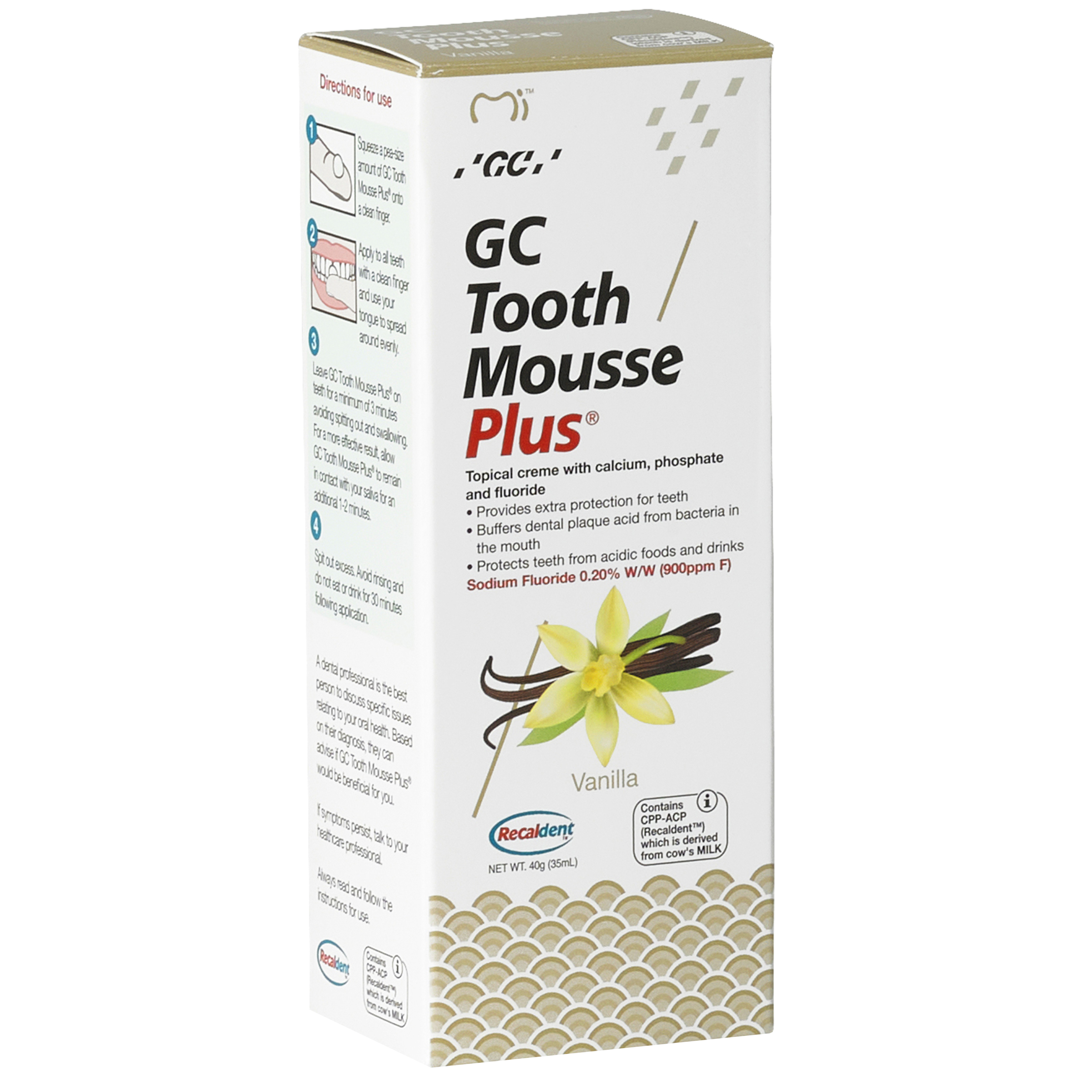 GC Tooth Mousse Plus - Vanilla - Net Pharmacy