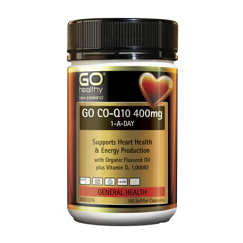 GO Healthy Go Co-Q10 400mg 1-A-Day - Net Pharmacy