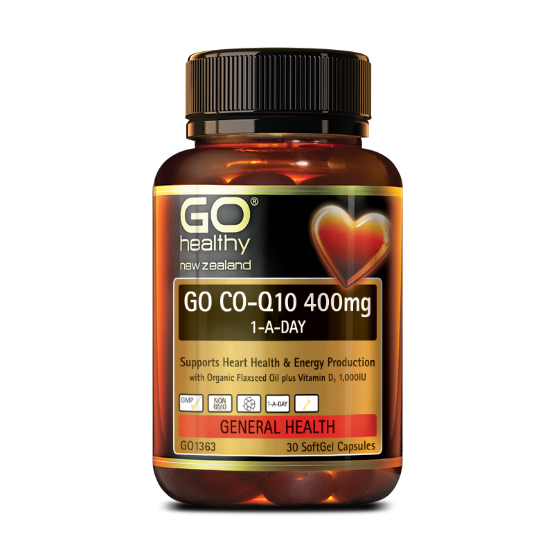 GO Healthy Go Co-Q10 400mg 1-A-Day - Net Pharmacy
