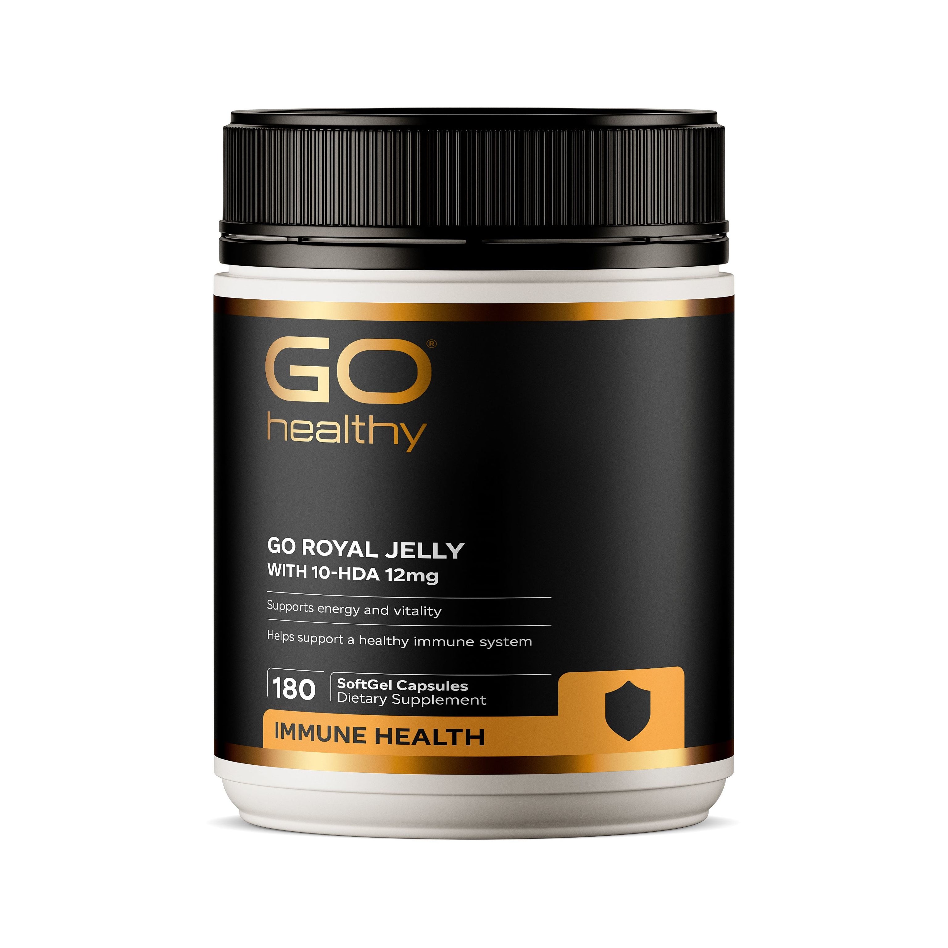 GO Healthy Go Royal Jelly with 10-HDA 12mg - Net Pharmacy