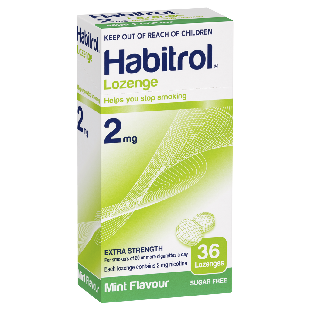 Habitrol Lozenge 2mg Extra Strength - Mint Flavour - Net Pharmacy