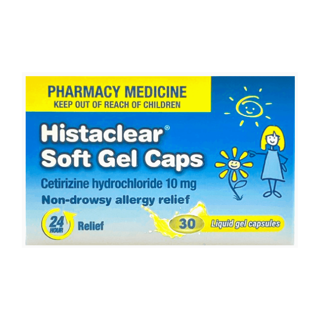 Histaclear Soft Gel Caps Non-drowsy Allergy Relief - Net Pharmacy