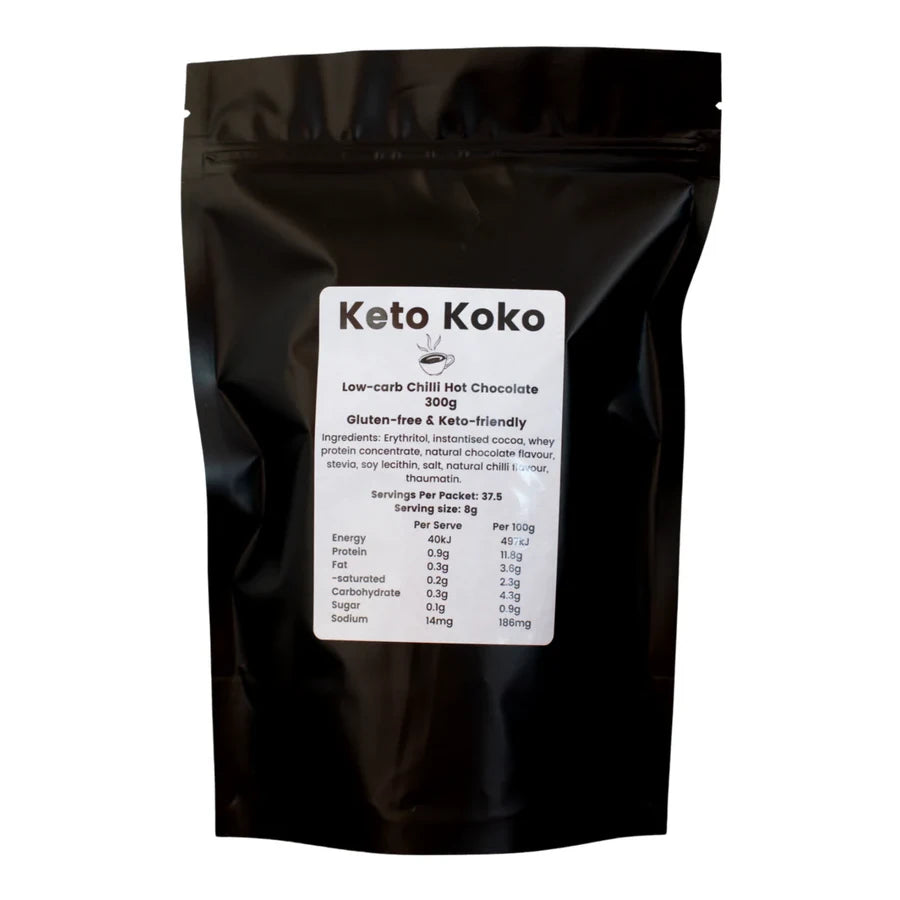 Keto Koko Low-carb Hot Chocolate Mix - Chilli - Net Pharmacy