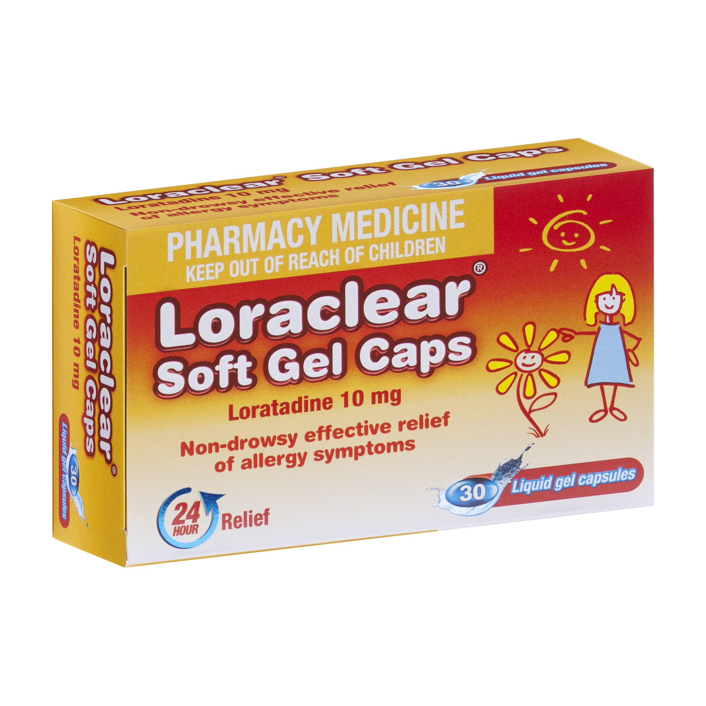 Loraclear Soft Gel Caps - Net Pharmacy