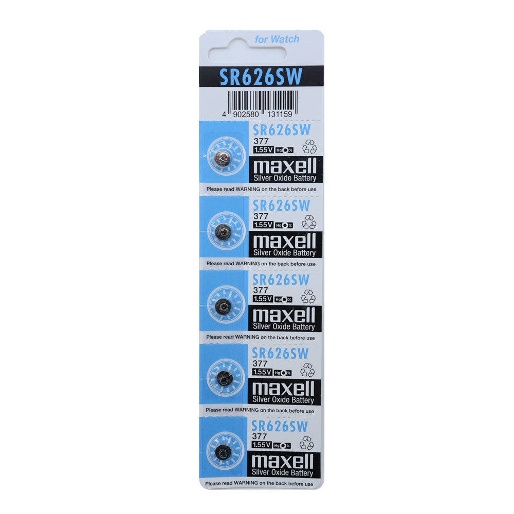 Maxell SR626SW (377) Silver Oxide Battery - Net Pharmacy