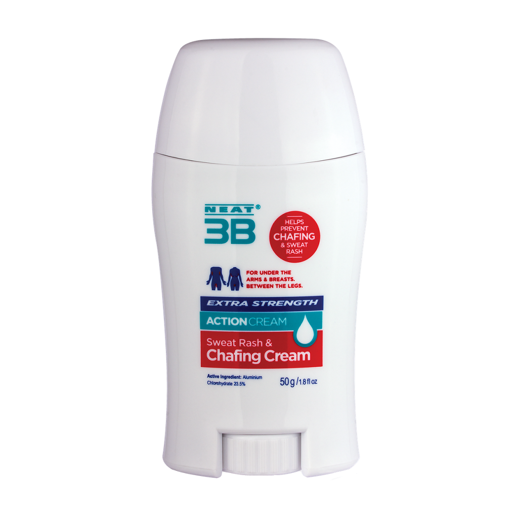 Neat 3B Extra Strength Action Cream Sweat Rash & Chafing Cream - Net ...