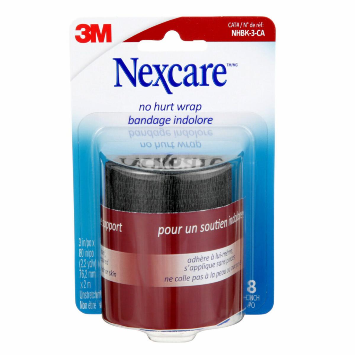 Nexcare No Hurt Wrap - Black - Net Pharmacy