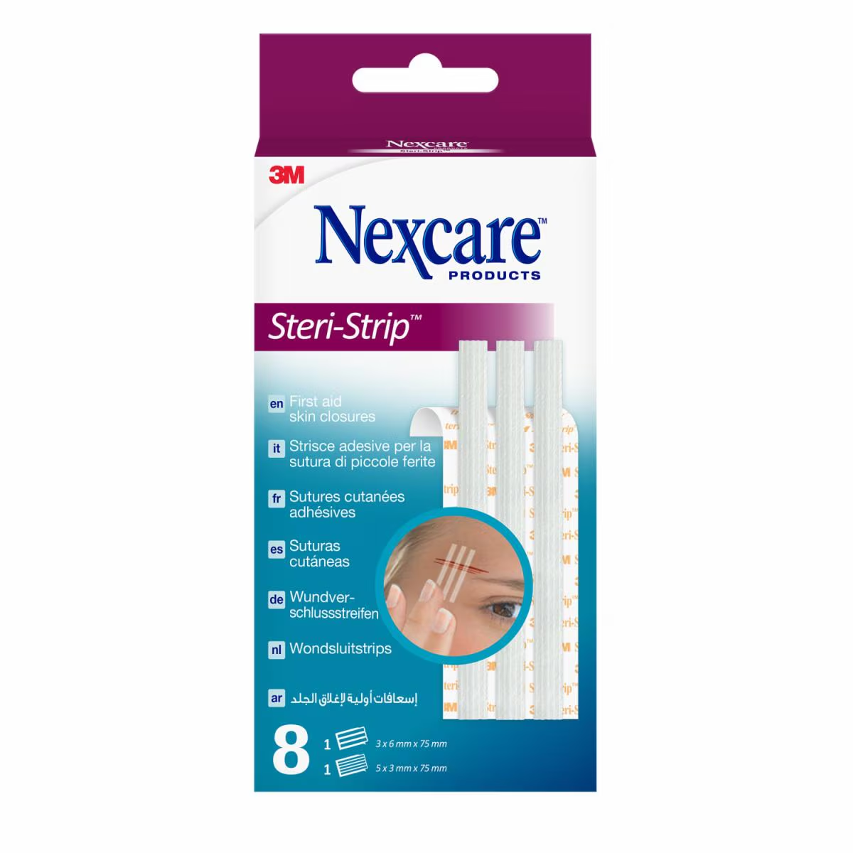 Nexcare Steri-Strip Skin Closures - White - Net Pharmacy