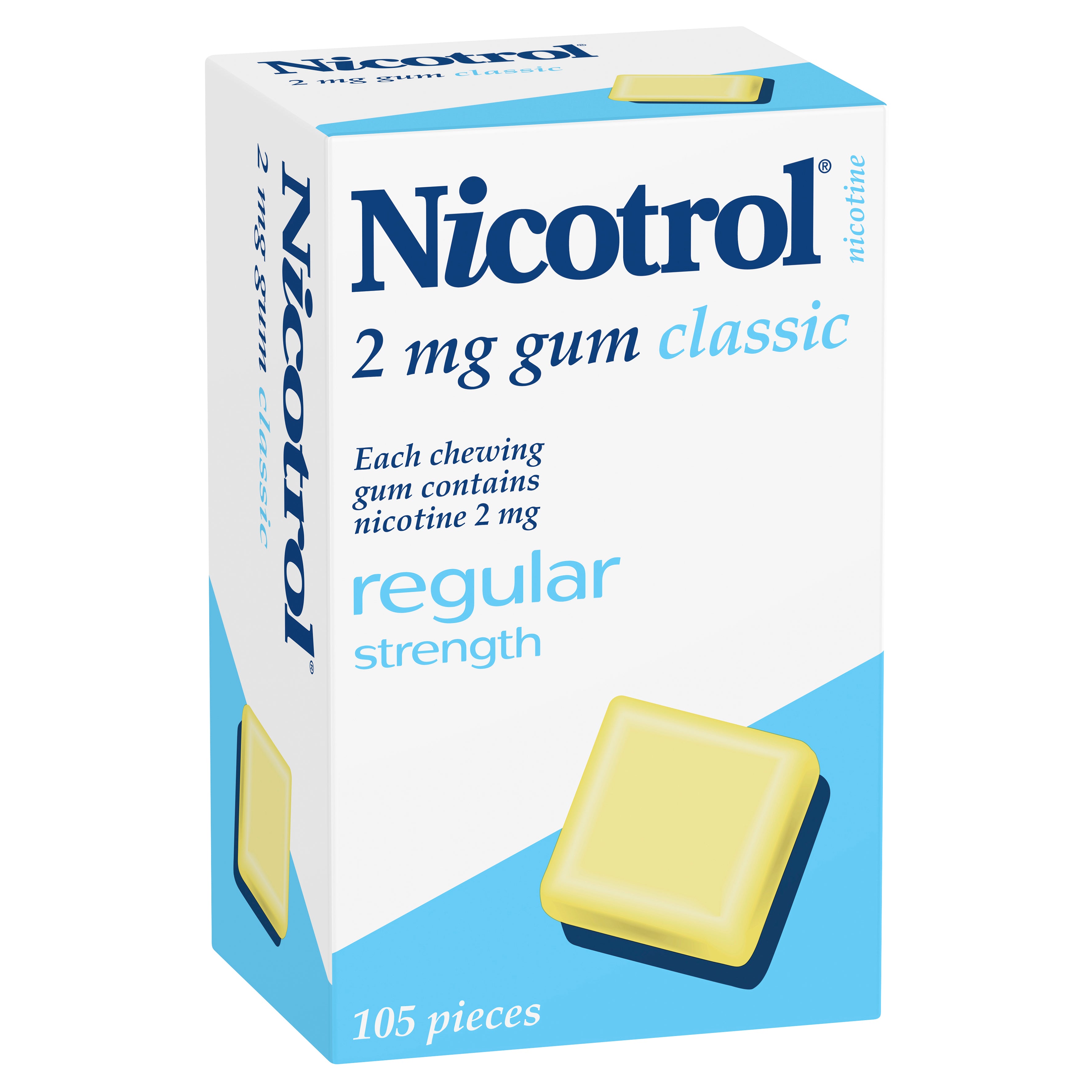 Nicotrol Chewing Gum 2mg Classic - Net Pharmacy