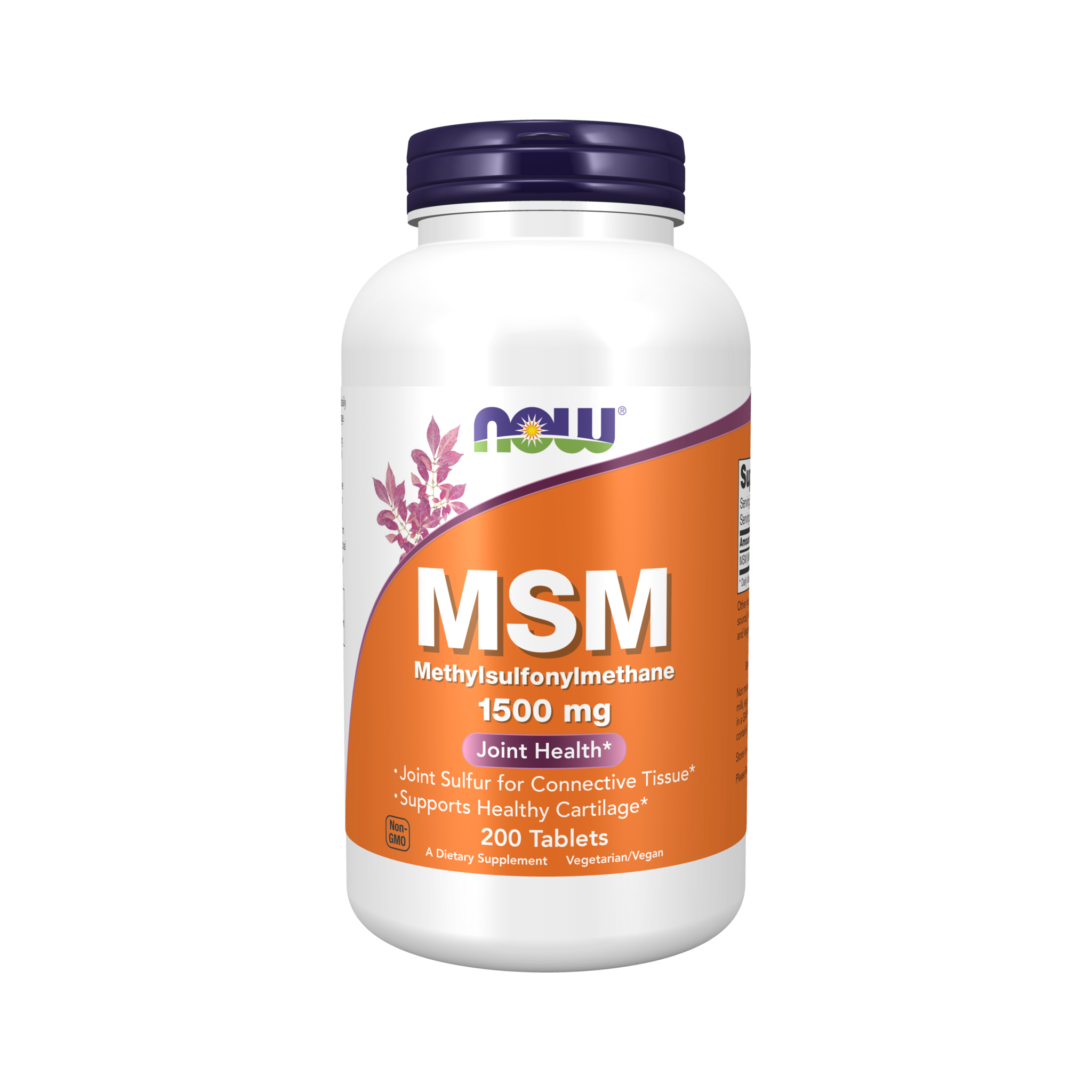 NOW Foods MSM 1500mg - Net Pharmacy
