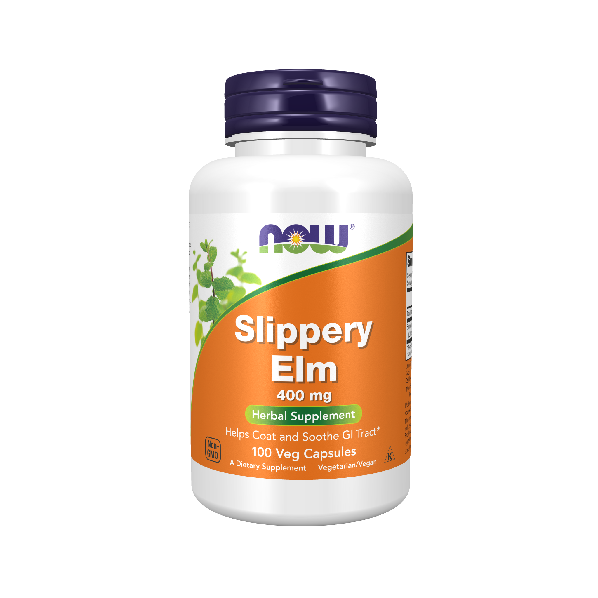 NOW Foods Slippery Elm 400mg - Net Pharmacy