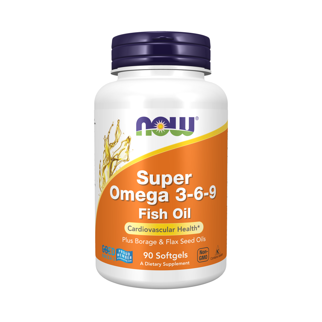 NOW Foods Super Omega 3-6-9 Fish Oil - Net Pharmacy