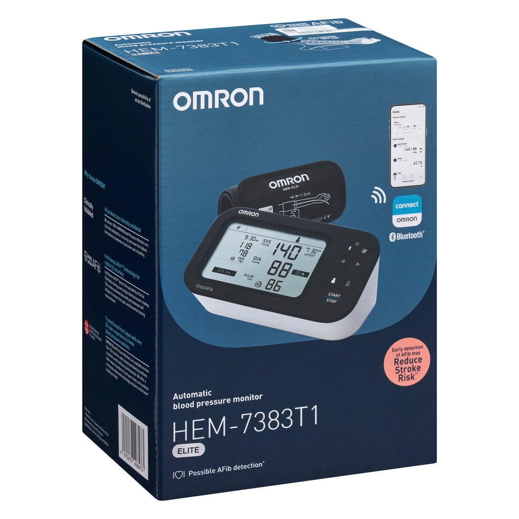 Omron HEM-7383T1 Elite Automatic Blood Pressure Monitor - Net Pharmacy