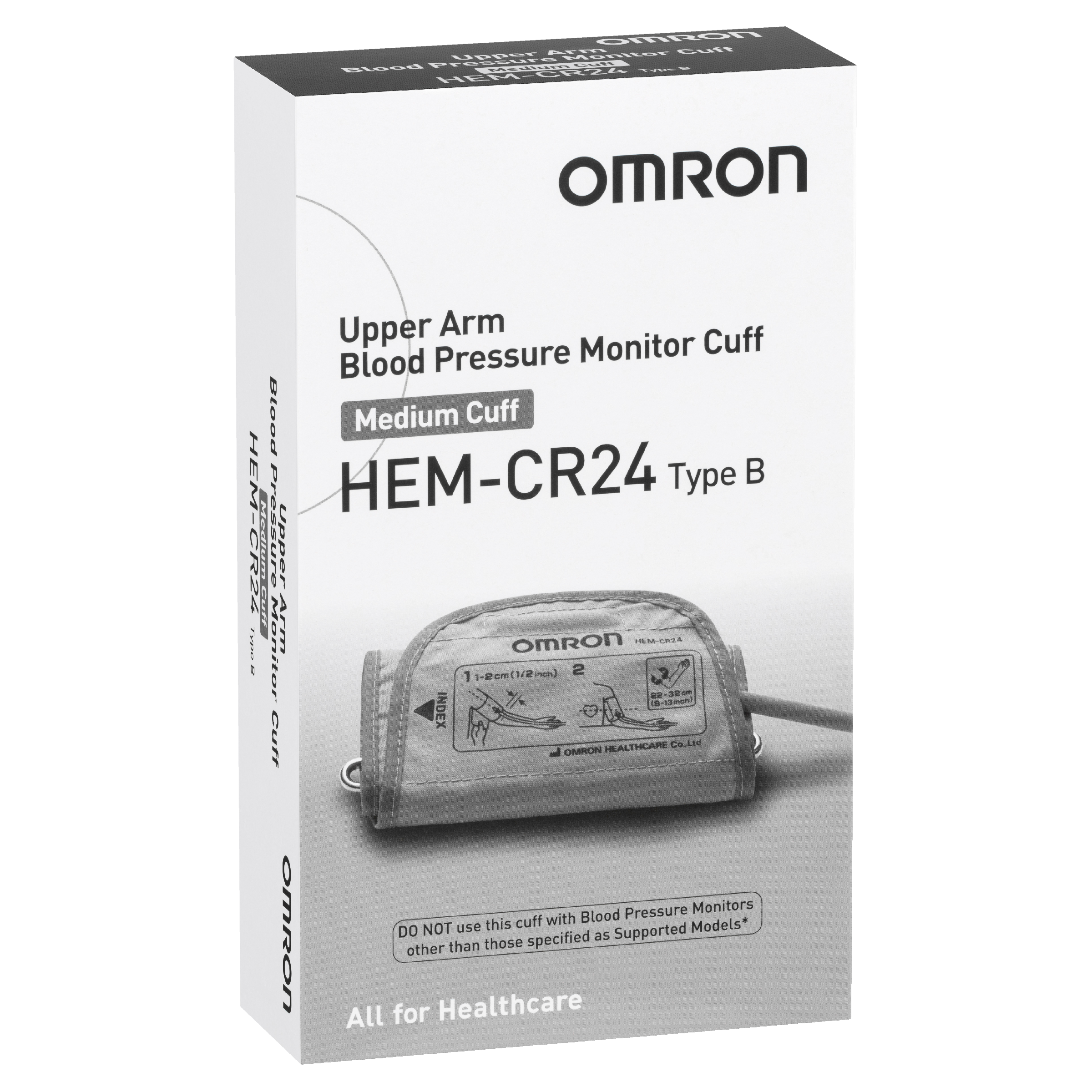 Omron HEM-CR24 Type B Upper Arm Blood Pressure Monitor Cuff - Medium ...