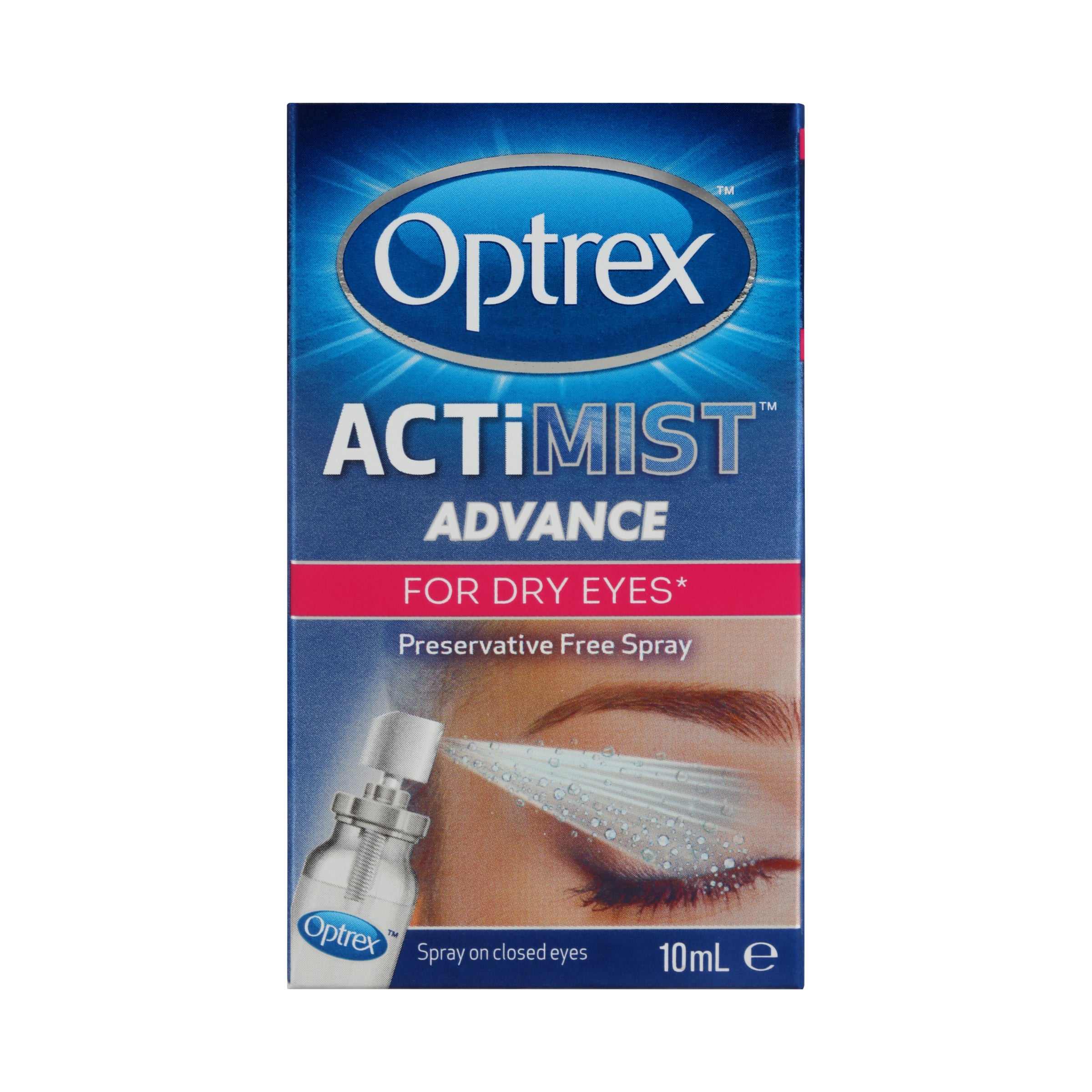 Optrex ActiMist Advance Eye Spray - Net Pharmacy