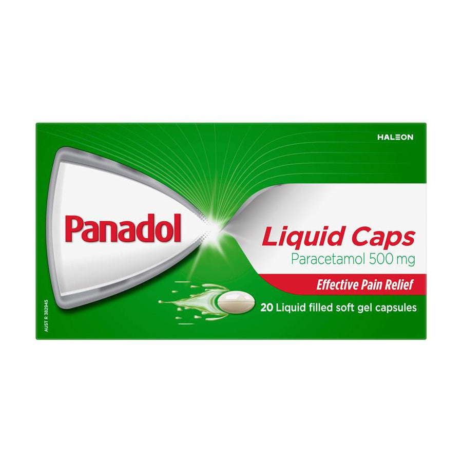 Panadol Liquid Caps - Net Pharmacy