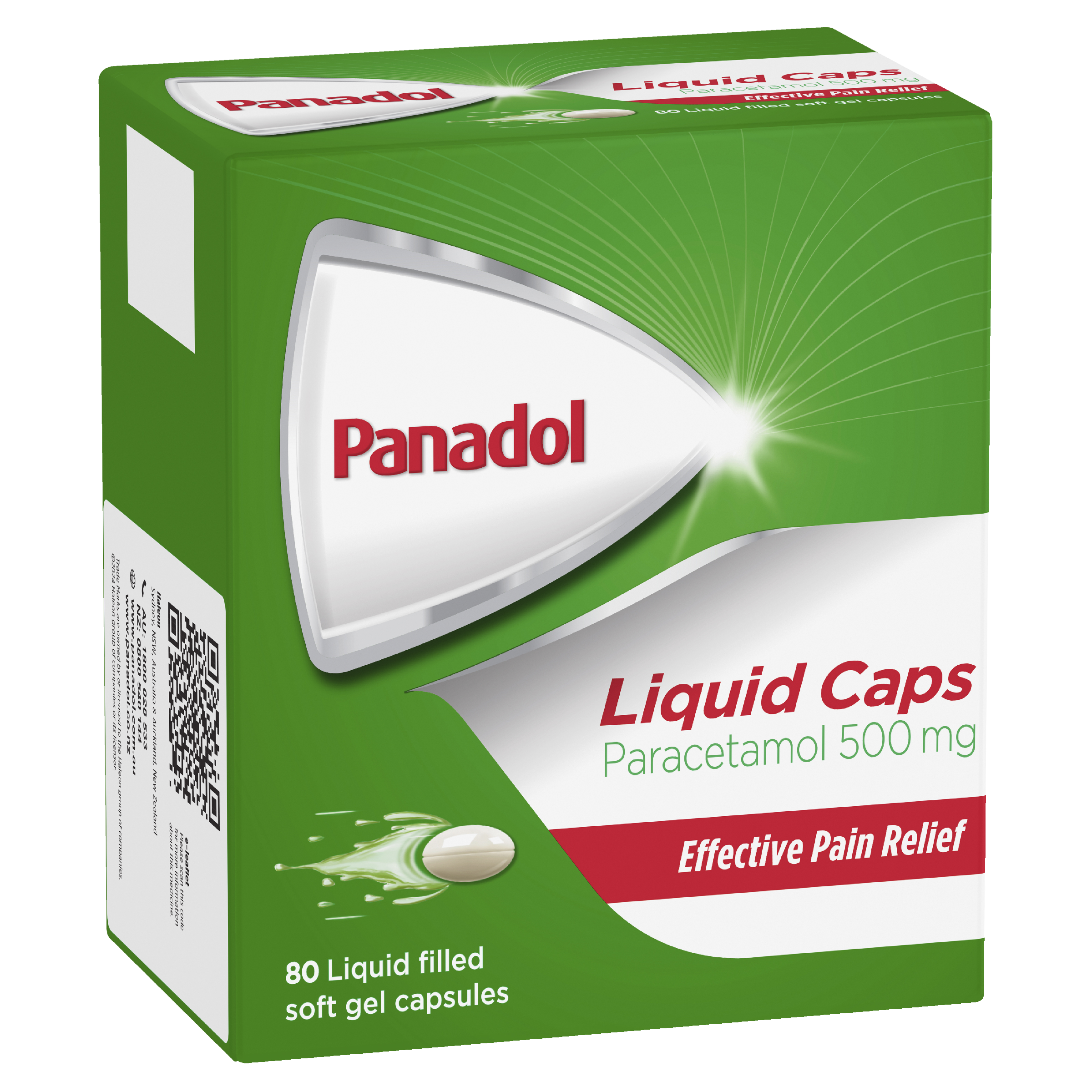 Panadol Liquid Caps - Net Pharmacy