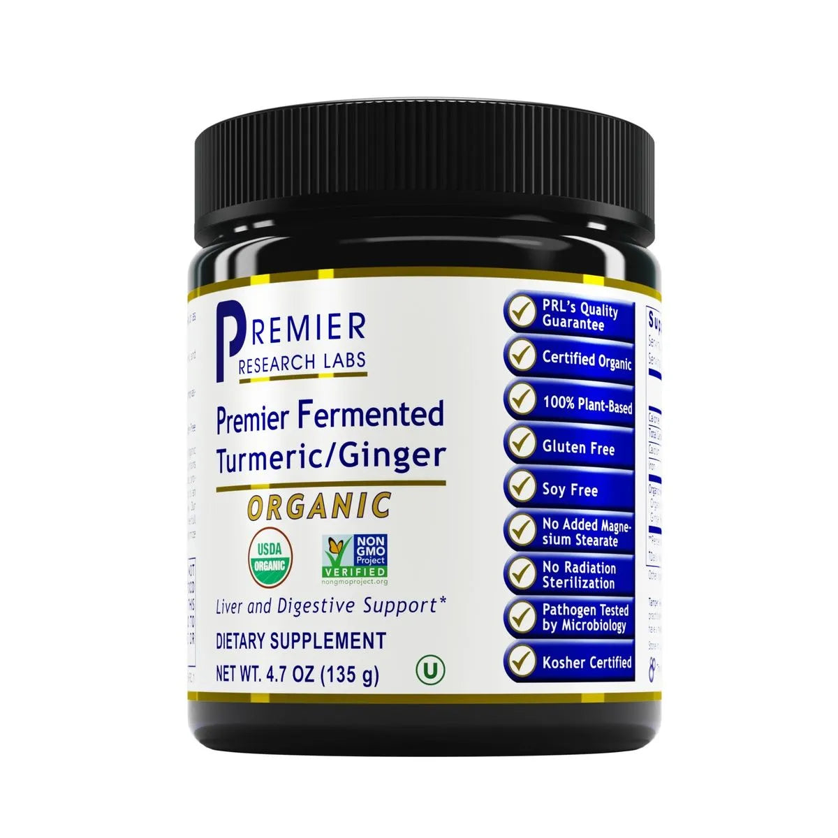 Premier Research Labs Premier Fermented Turmeric/Ginger - Net Pharmacy