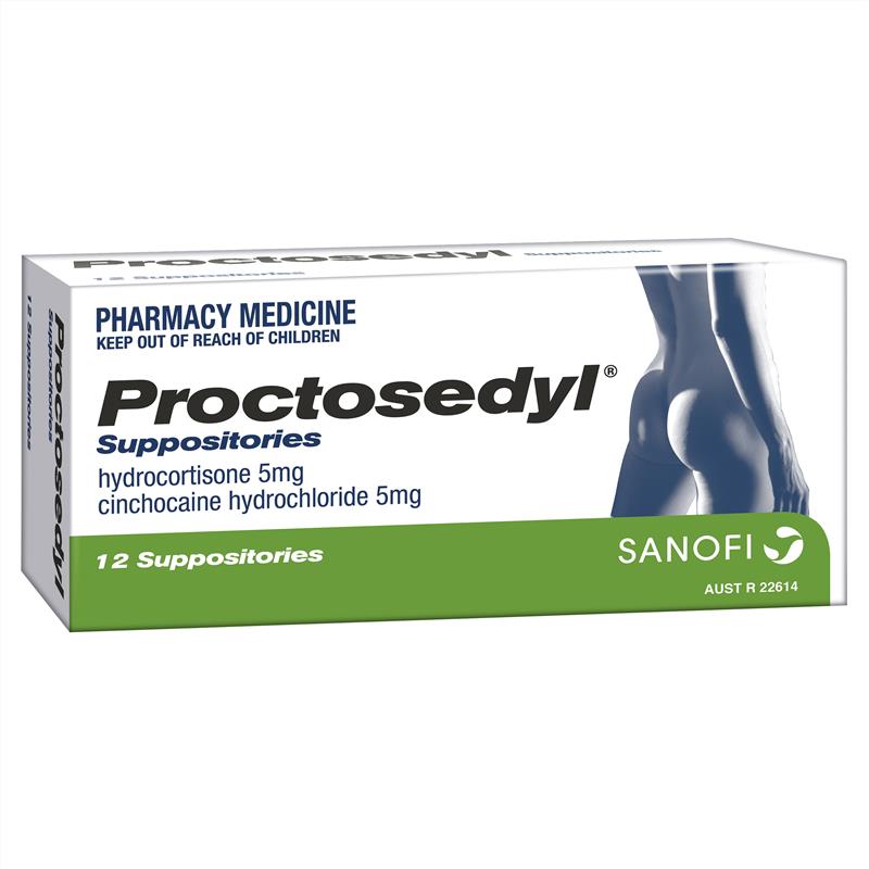 Proctosedyl Suppositories - Net Pharmacy