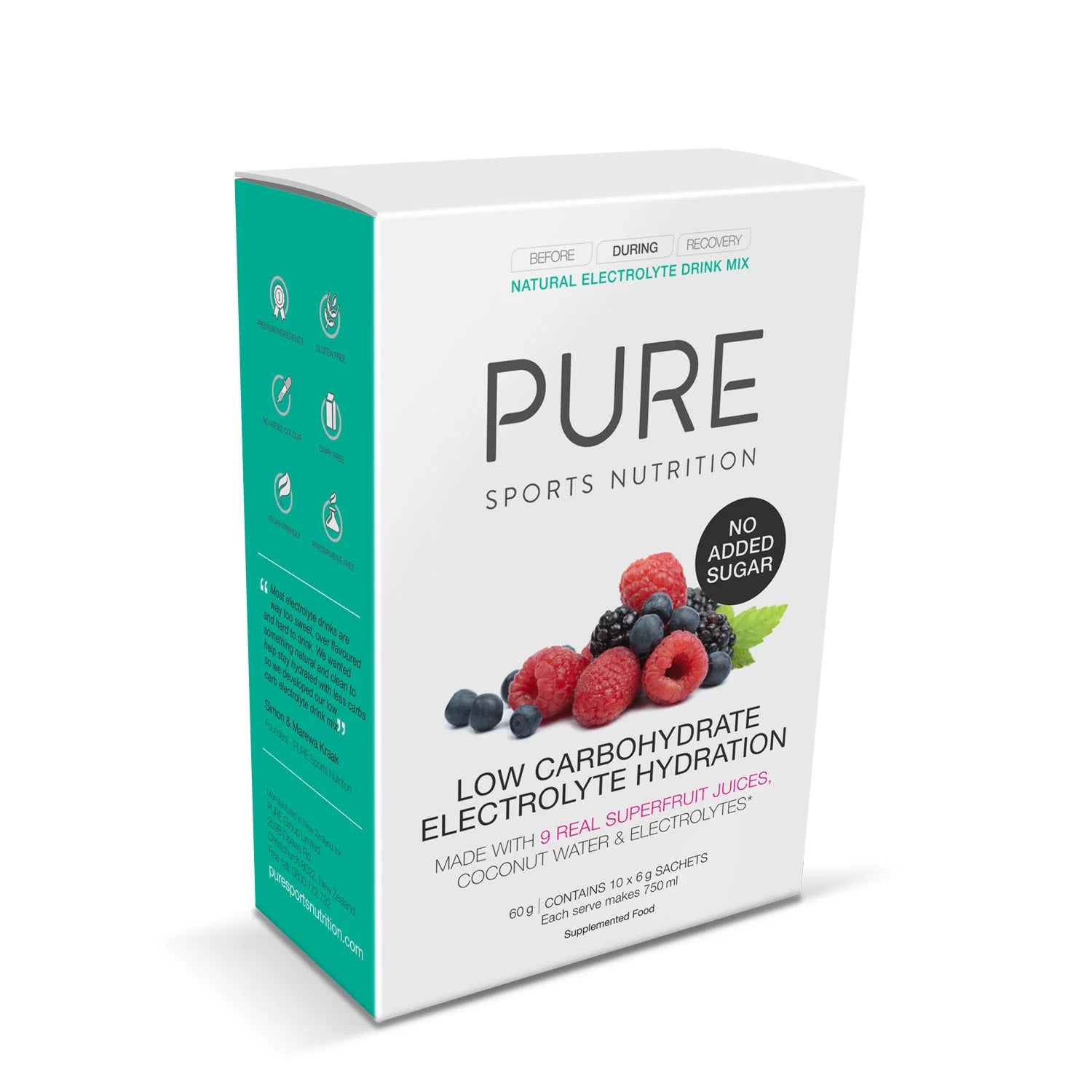 PURE Electrolyte Hydration Low Carb - Superfruits - Net Pharmacy