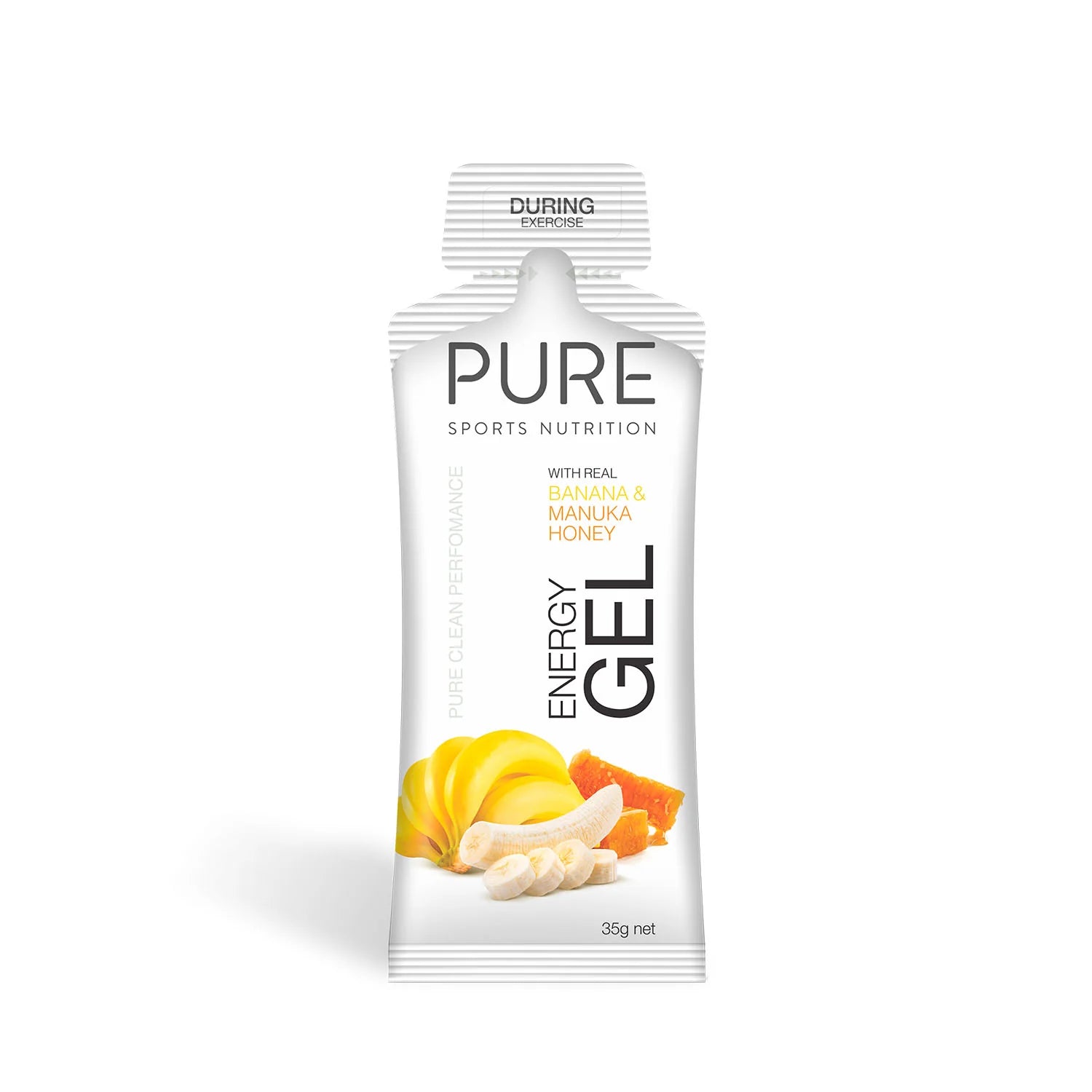 PURE Energy Gel with Real Banana & Manuka Honey - Net Pharmacy