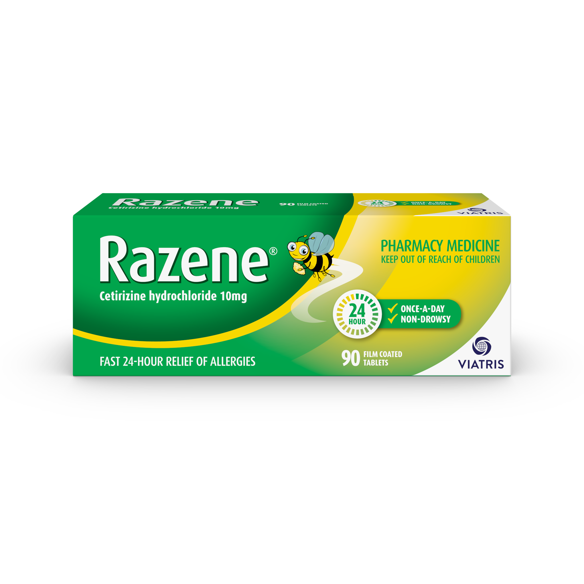 Razene 10mg (Cetirizine) - Net Pharmacy