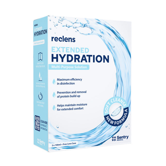 Reclens Extended Hydration Multi-Purpose Disinfection Solution - Net ...