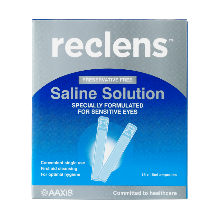 Reclens Saline Solution - Preservative Free - Net Pharmacy