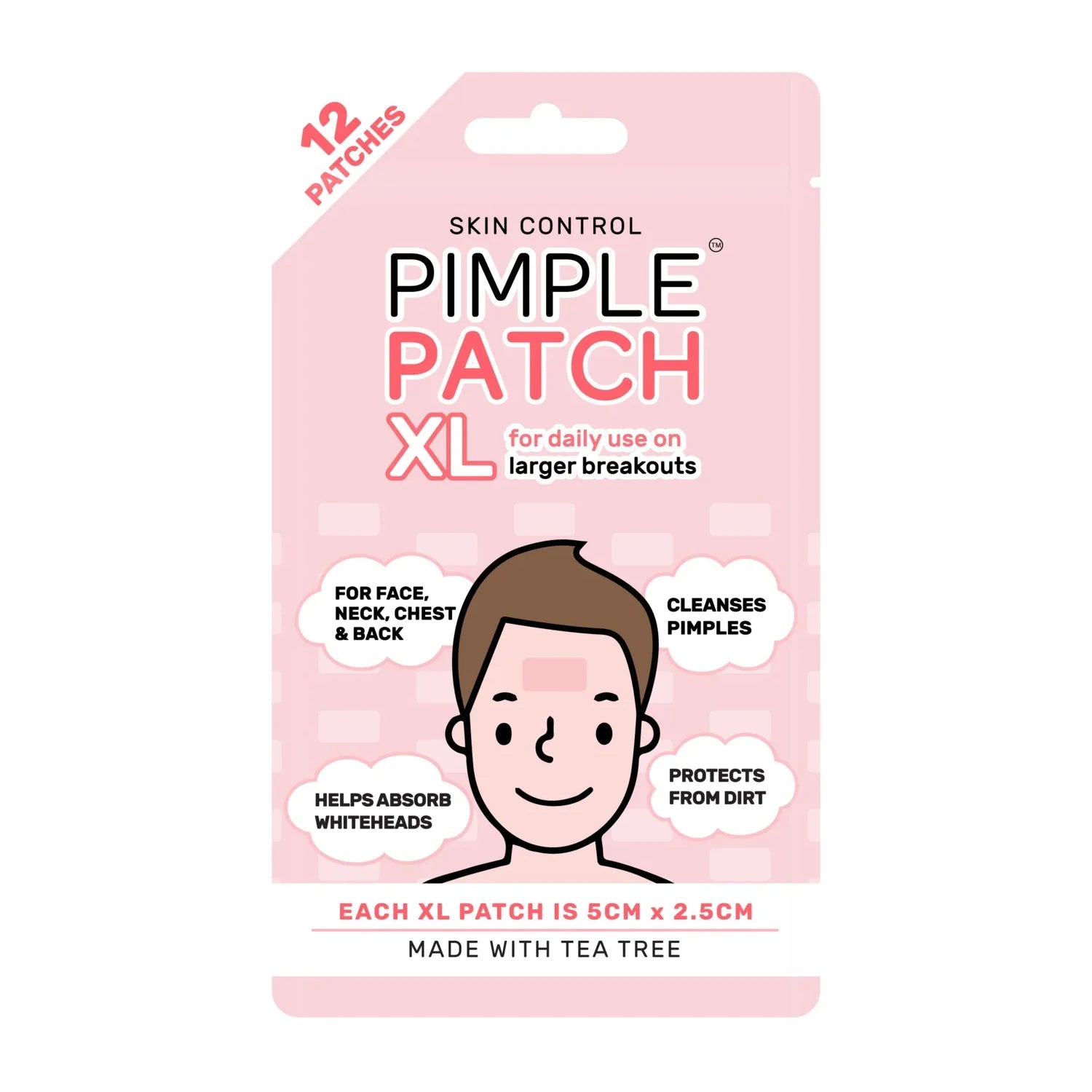 Skin Control Pimple Patch XL - Net Pharmacy
