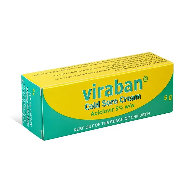 Viraban 5% Cold Sore Cream - Net Pharmacy