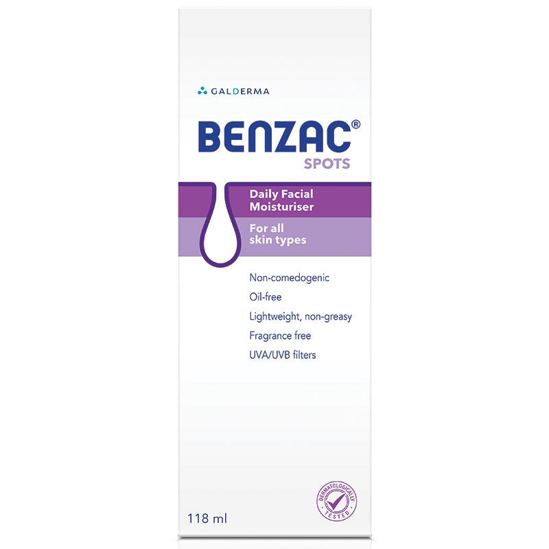 Benzac Daily Facial Moisturiser - Net Pharmacy