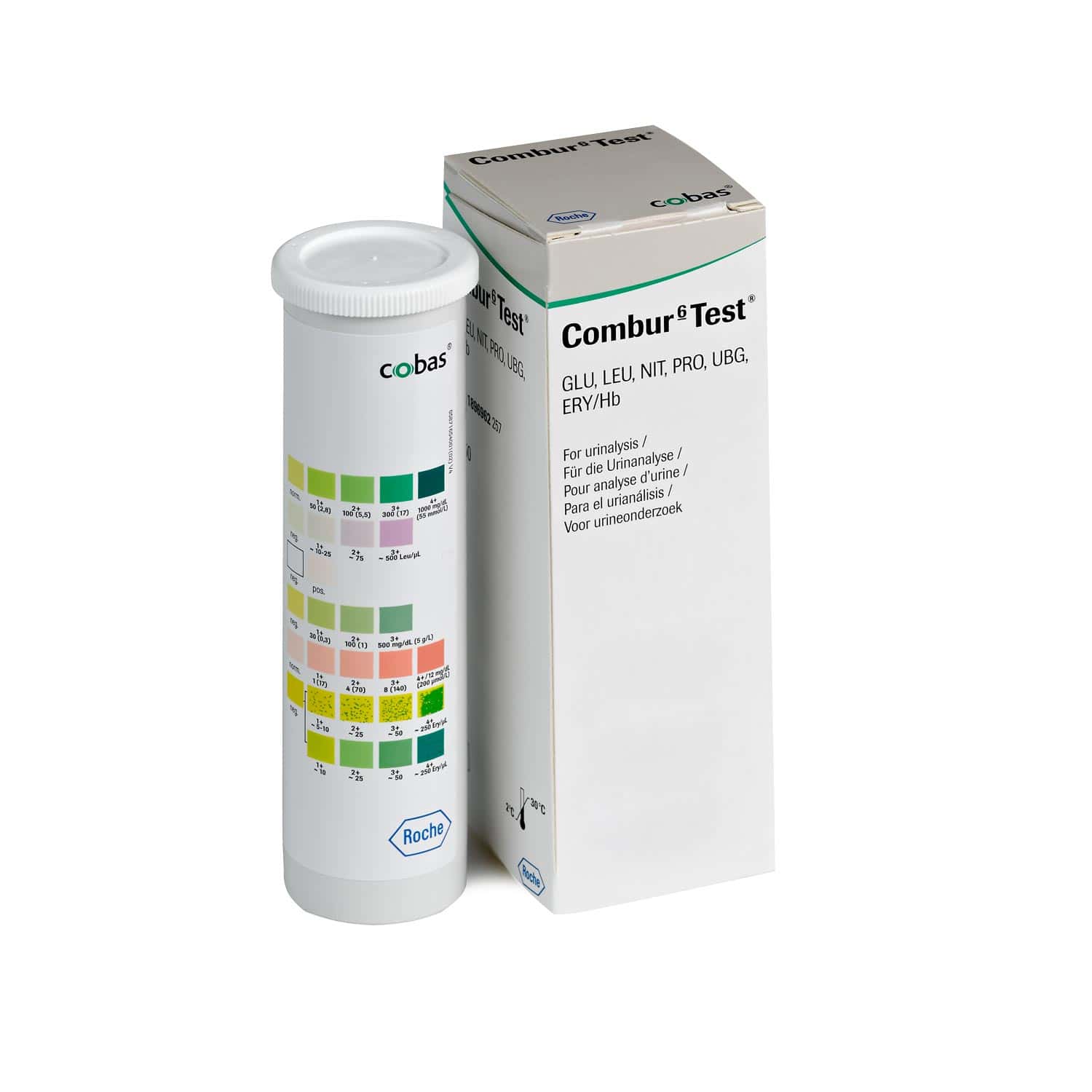 Combur 6 Test Urinalysis Test Strips - Net Pharmacy