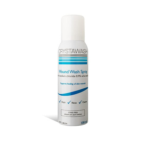 Crystawash Wound Wash Spray - Net Pharmacy