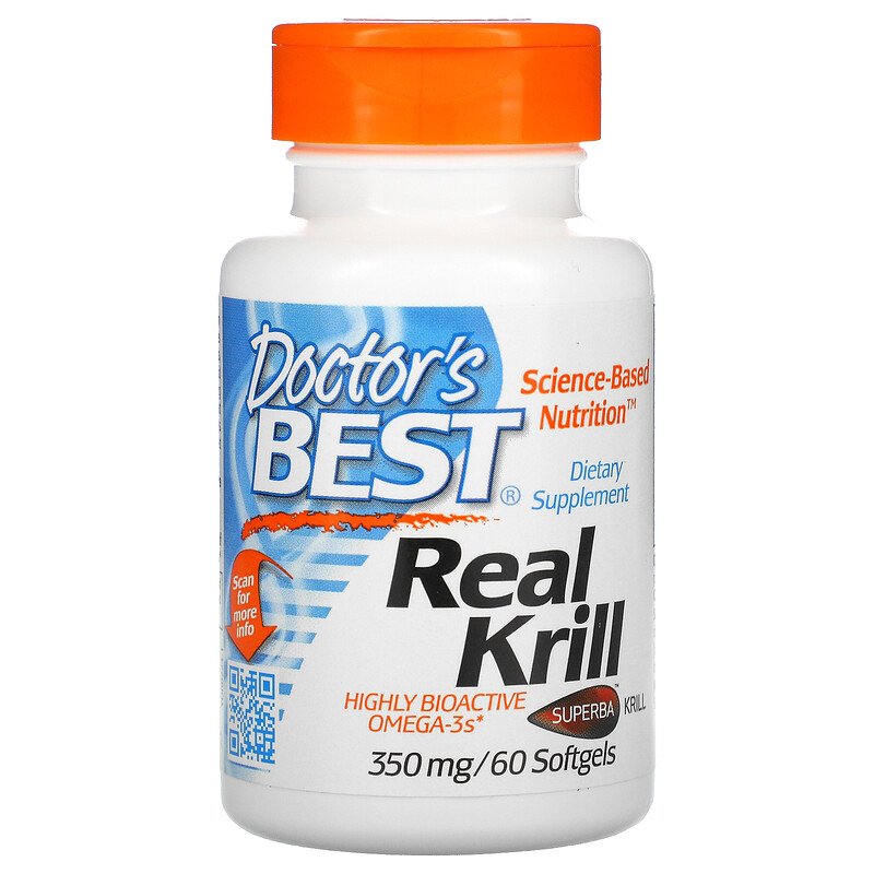 Doctor's Best Real Krill 350mg - Net Pharmacy