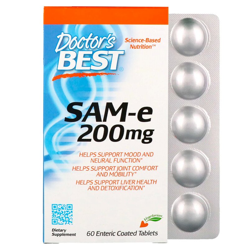 Doctor's Best SAM-e 200mg - Net Pharmacy