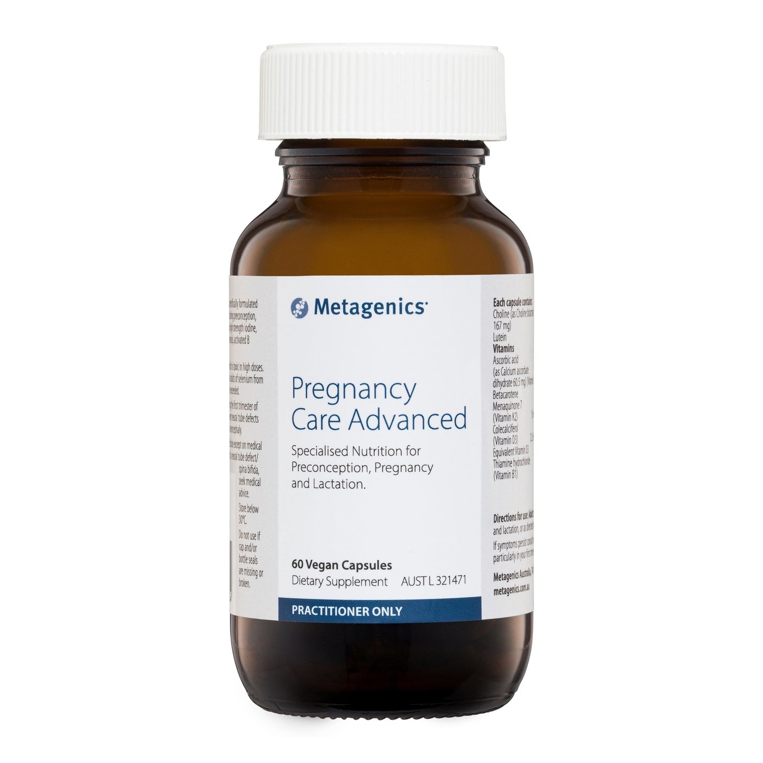 Metagenics Pregnancy Care Advanced - Net Pharmacy