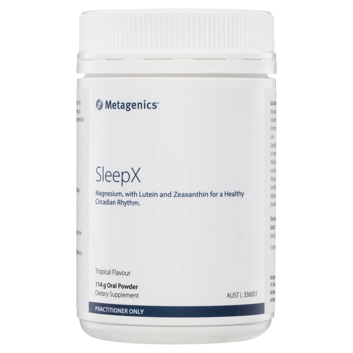 Metagenics SleepX - Net Pharmacy