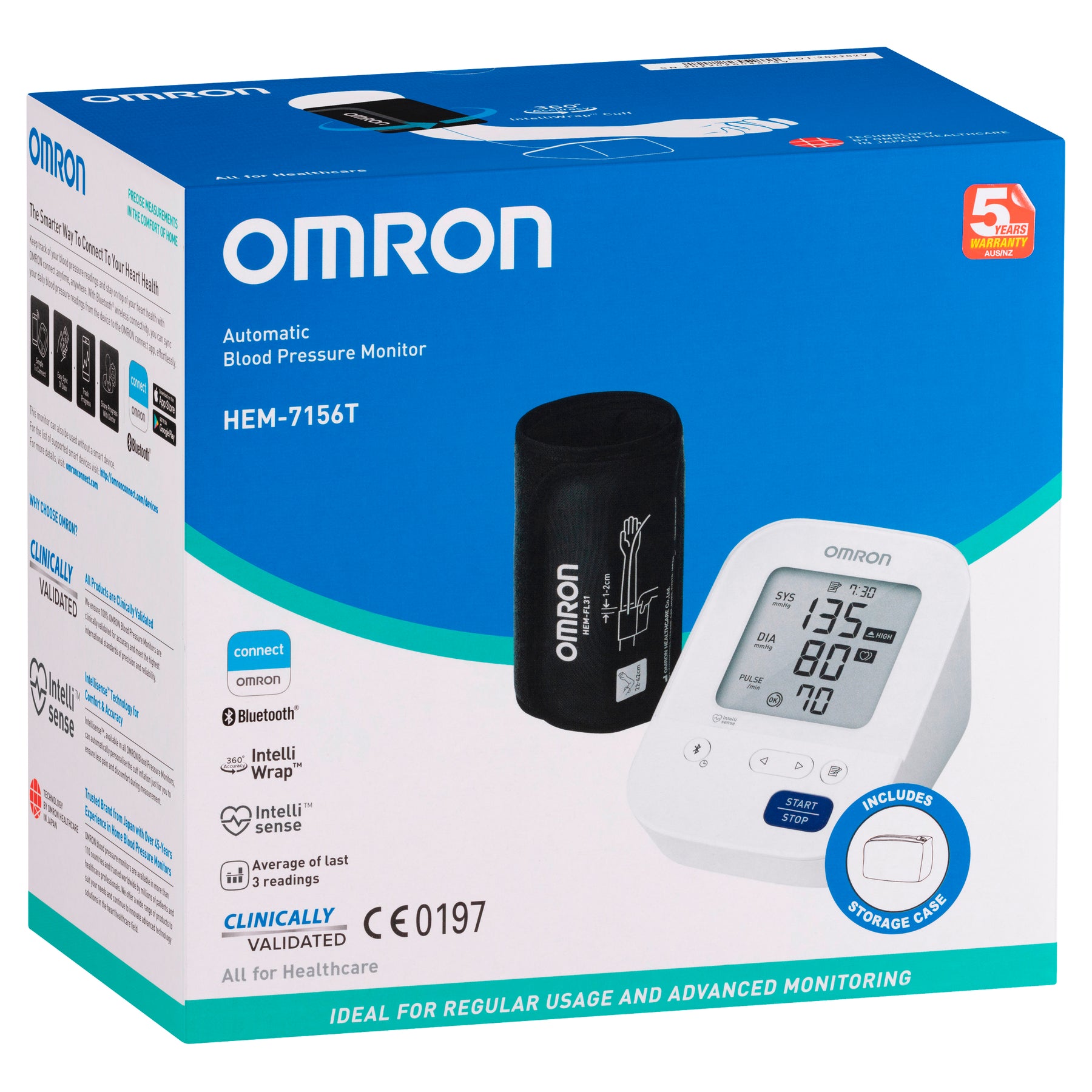 Omron HEM-7156T Automatic Blood Pressure Monitor - Net Pharmacy